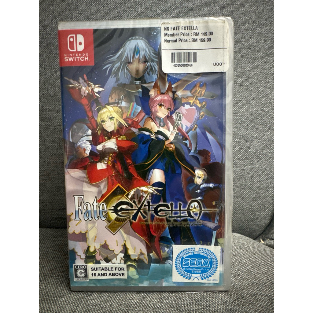 Fate/Extella Link (Nintendo Switch) (Used) (Physical) | Shopee Malaysia