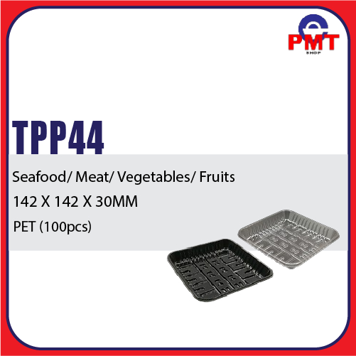 TPP Plastic Tray / Open Tray / Disposable Tray - TPP44 (100pcs ...