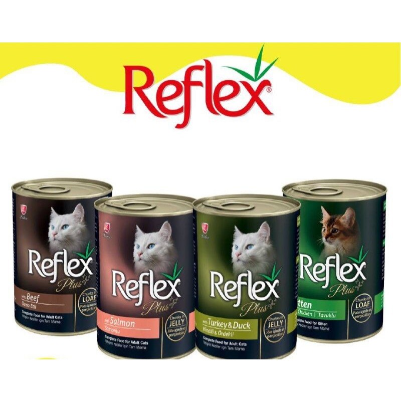 Reflex Plus Cat Canned 400g | Shopee Malaysia