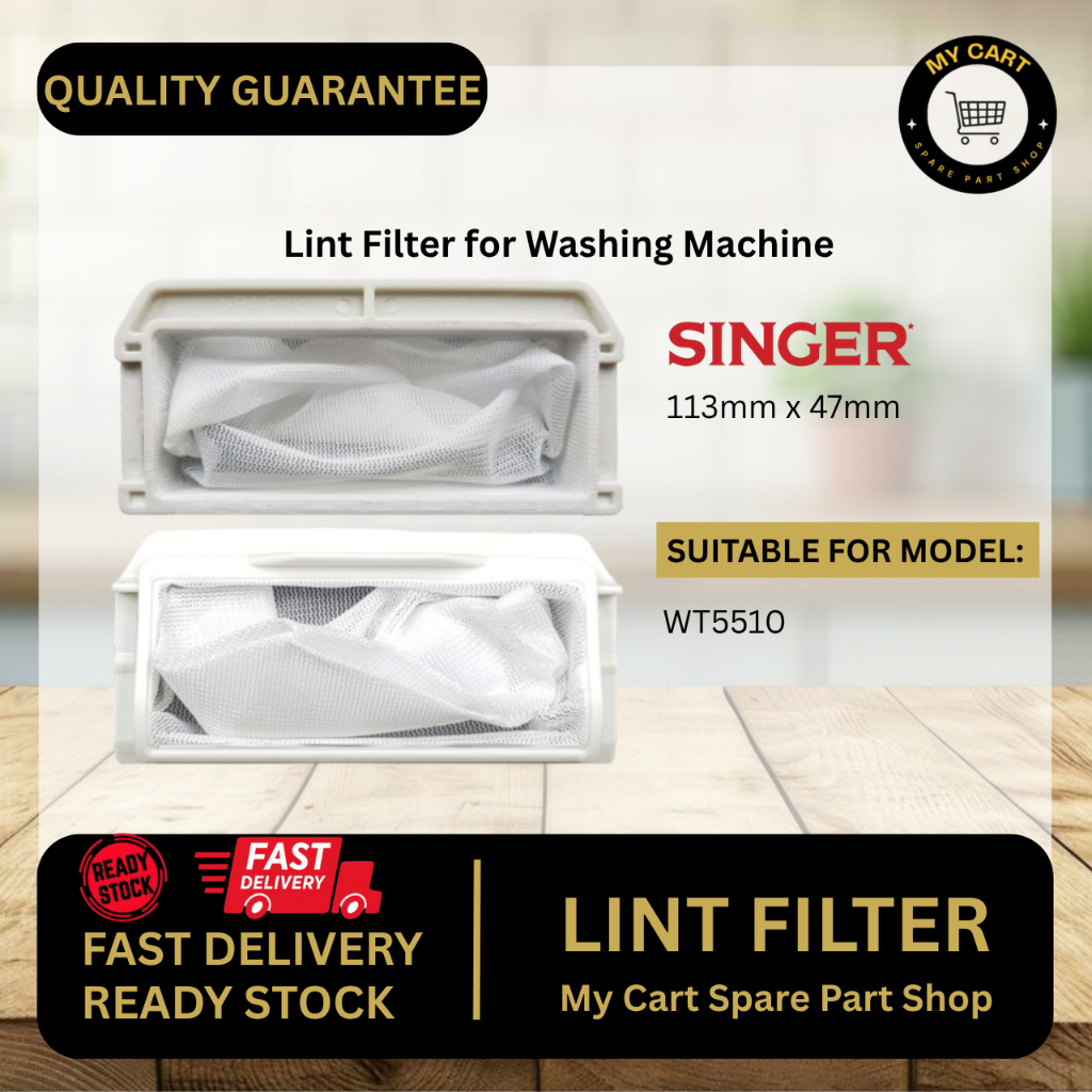 SINGER Lint Filter for Washing Machine Dust Filter Penapis Mesin Basuh ...