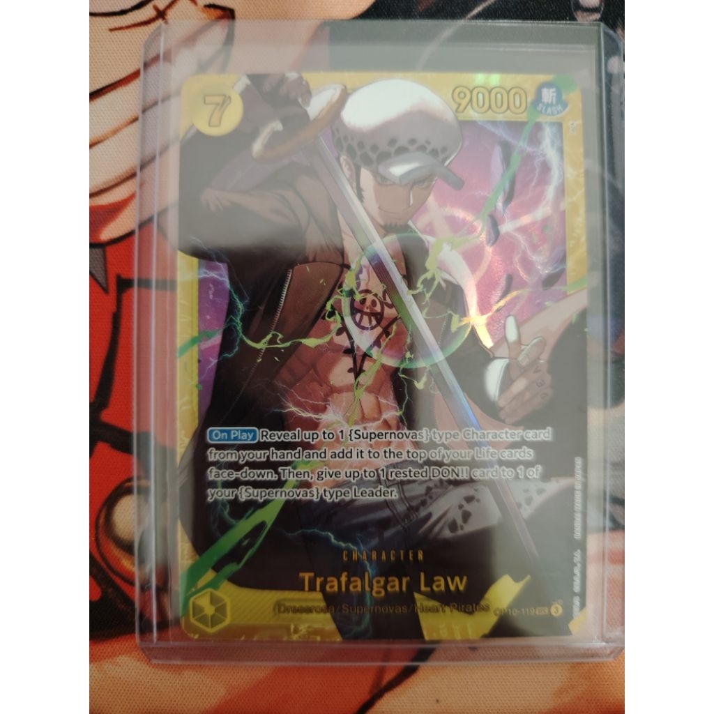 ONE PIECE CARD GAME (ENGLISH) - TRAFALGAR LAW (OP10-119) - ROYAL BLOOD ...