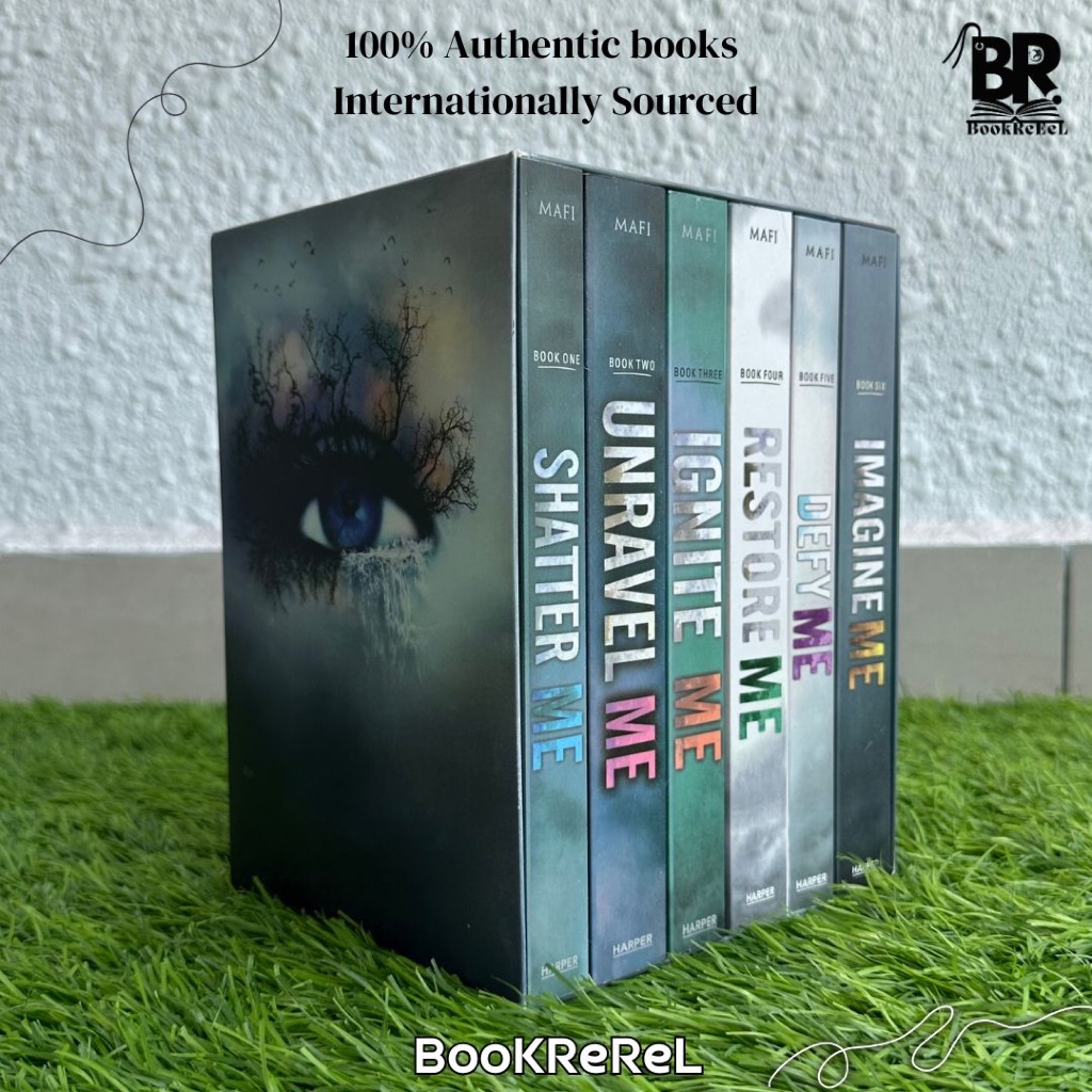 [100% Original] Box Set: Shatter Me, Unravel Me, Ignite Me, Restore Me ...