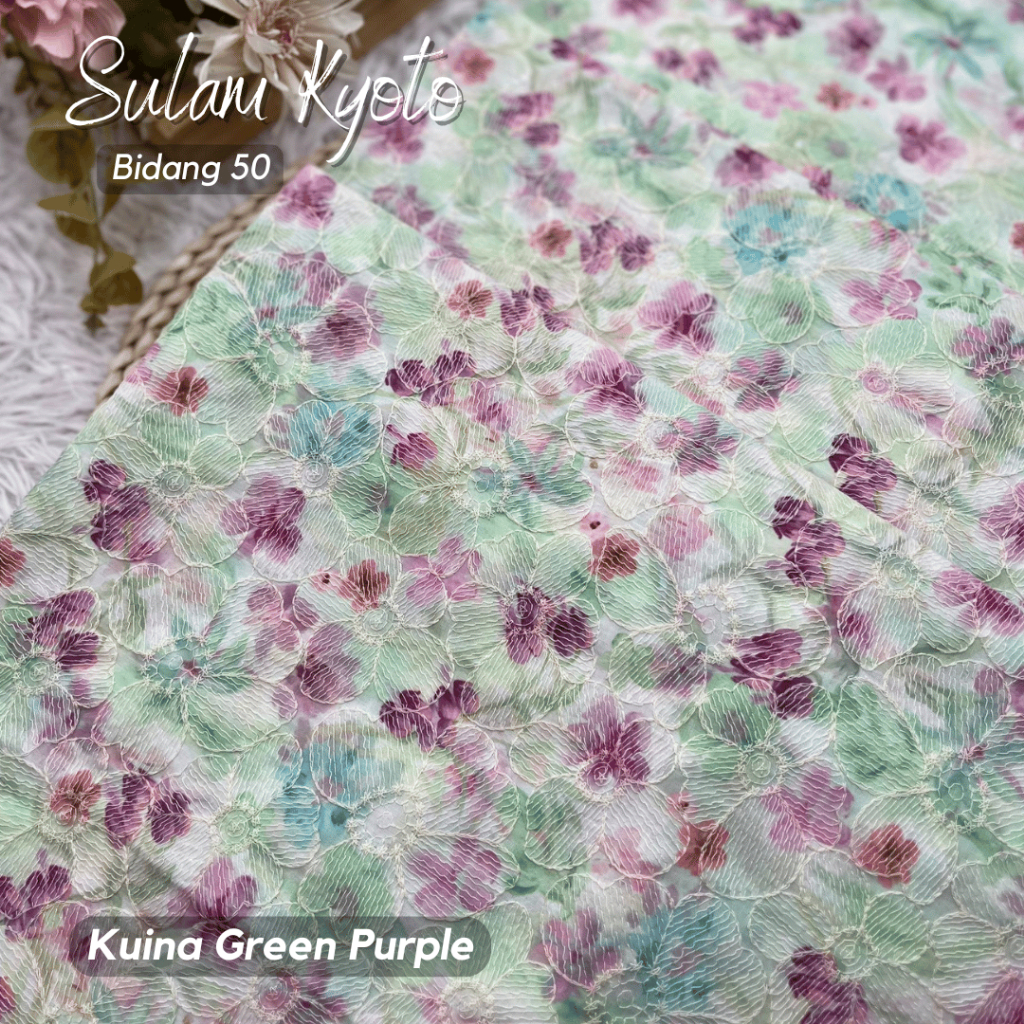 0.5 METER BIDANG 50 KYOTO KUINA ENGLISH COTTON EMBROIDERY 2025 SULAM I ...