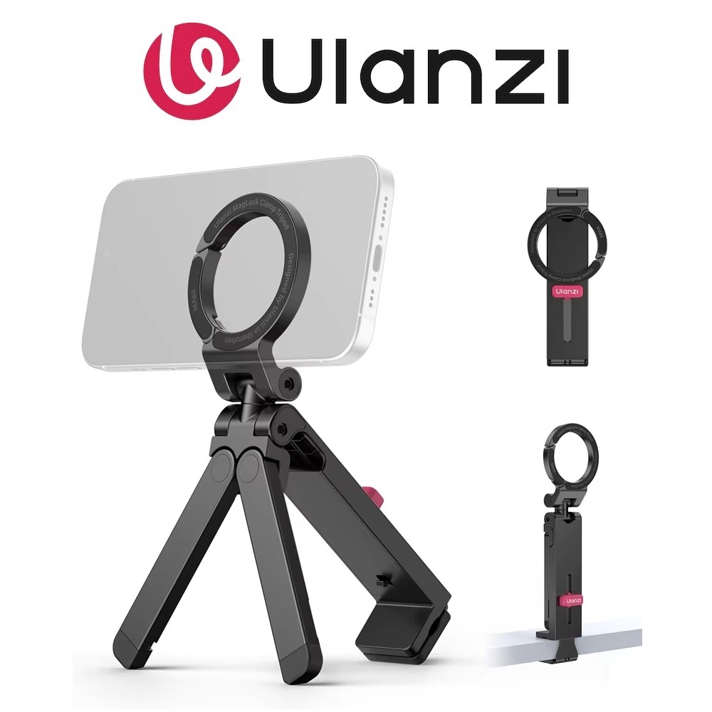 Ulanzi MA88 MagLock Magnetic Phone Stand Clamp Holder Tripod Selfie ...