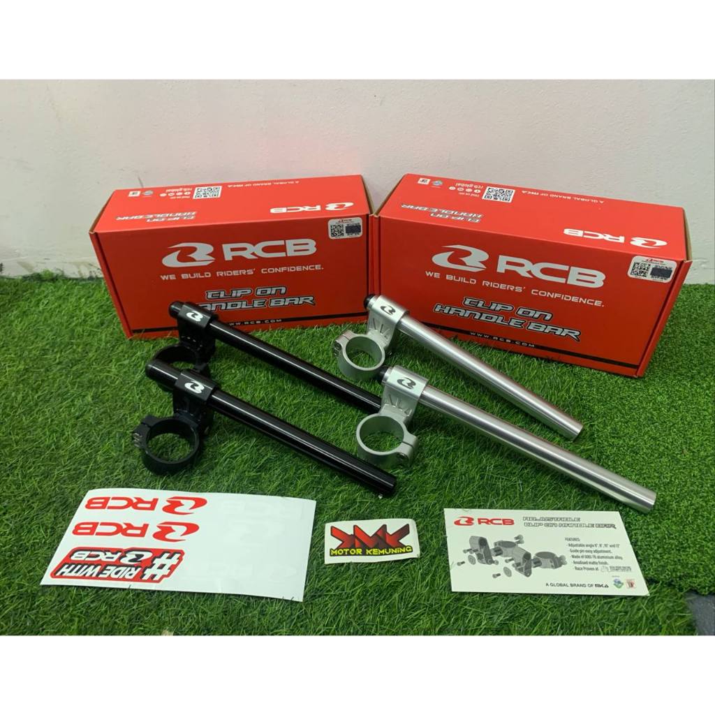 RCB HANDLE BAR CLIP ON ADJUSTABLE HANDLEBAR 45MM 47MM 41MM | Shopee ...