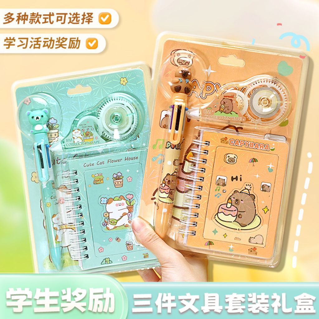 Capybara Comel Kartun Buku Nota + Pen Set🔥Ready Stock🔥Capybara Cute ...