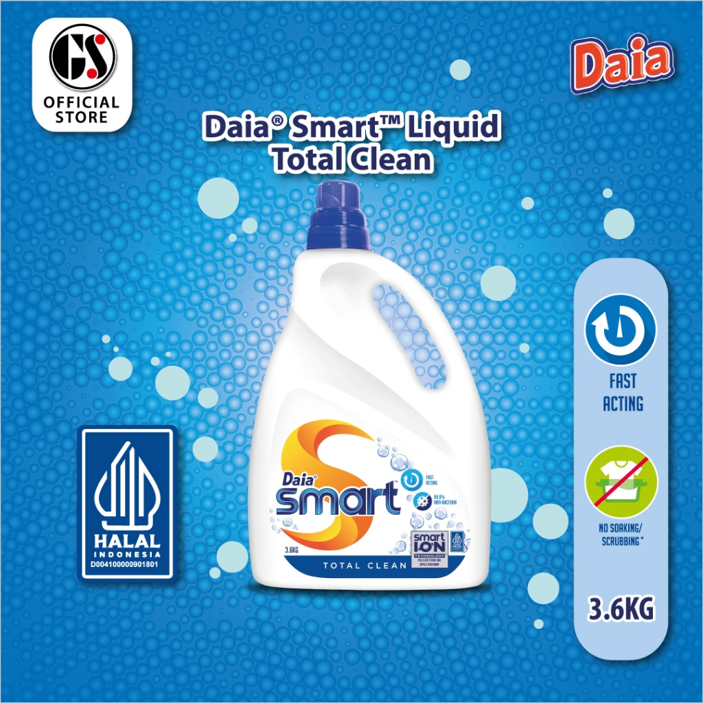 DAIA Smart Total Clean 3.6kg | Shopee Malaysia