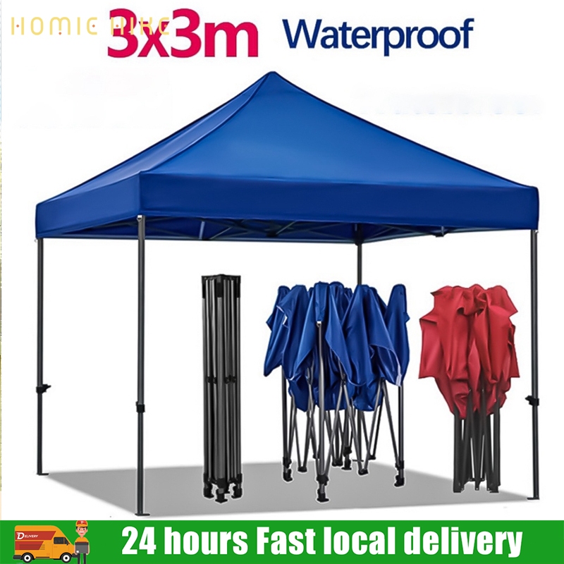 10x10 Ft Night Market Canopy Camping Tent 3x3m Payung Niaga Canopy ...