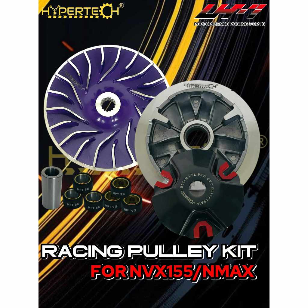HYPERTECH PRO CVT PULLEY KIT NVX NMAX KHAS UNTUK SPEC PCO 58-63mm ...