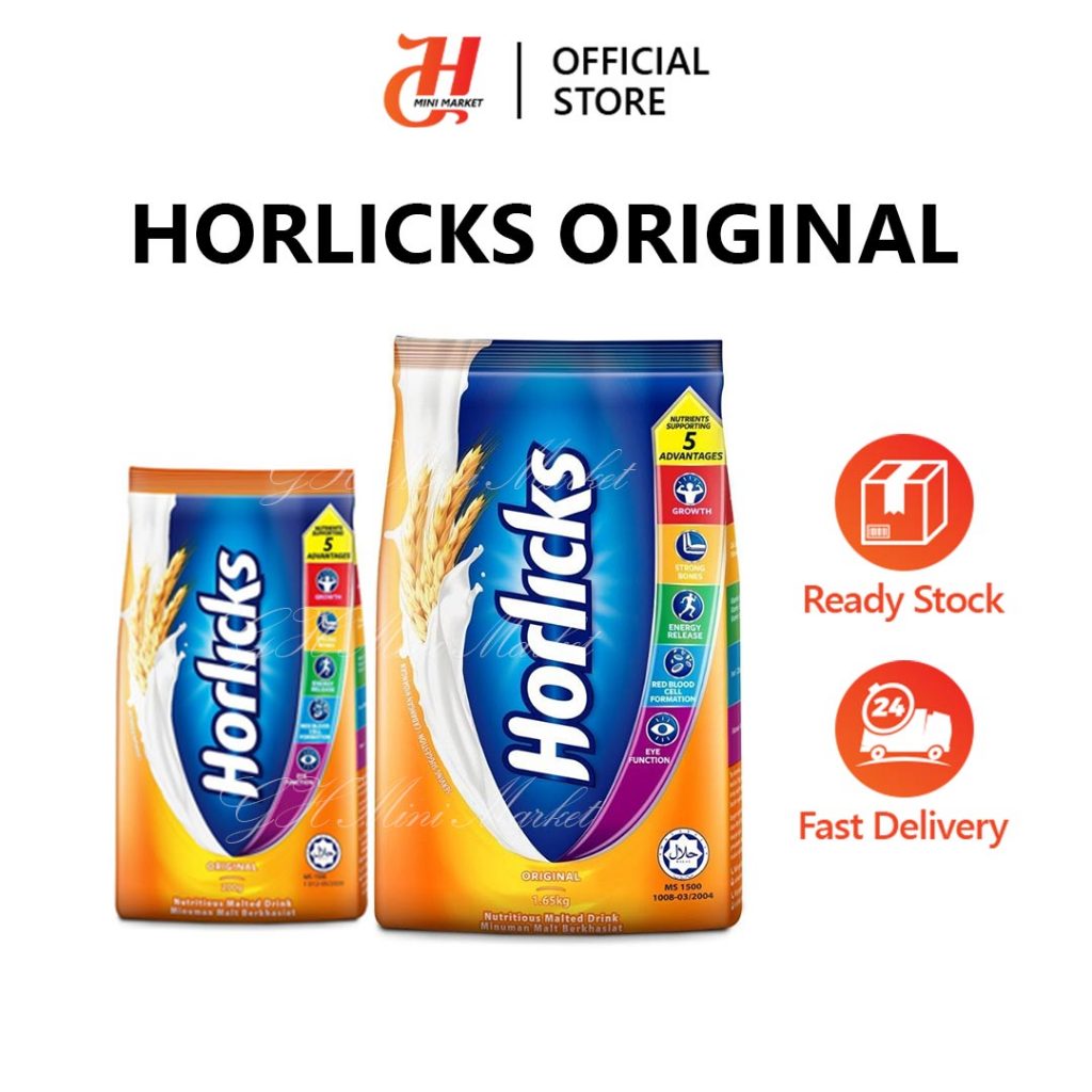 Horlicks Powder Original [200G,360G] Malted Drink /Minuman Malt ...