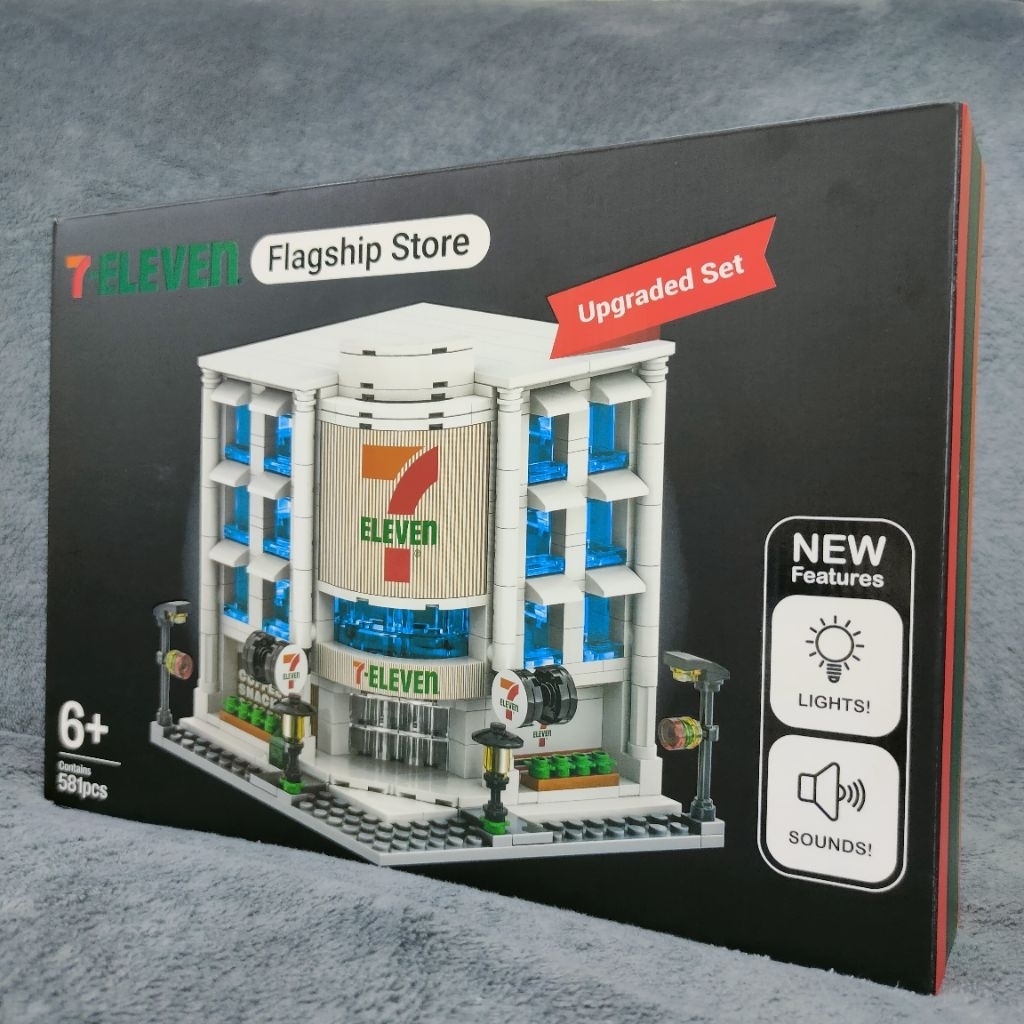 7-ELEVEN FLAGSHIP STORE BUILDING BLOCK SET | Shopee Malaysia
