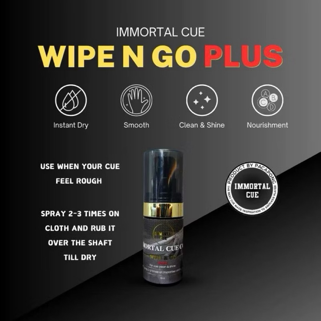 WKP_WIPE N GO Cue Care Clean &Polish(IMMORTAL) | Shopee Malaysia