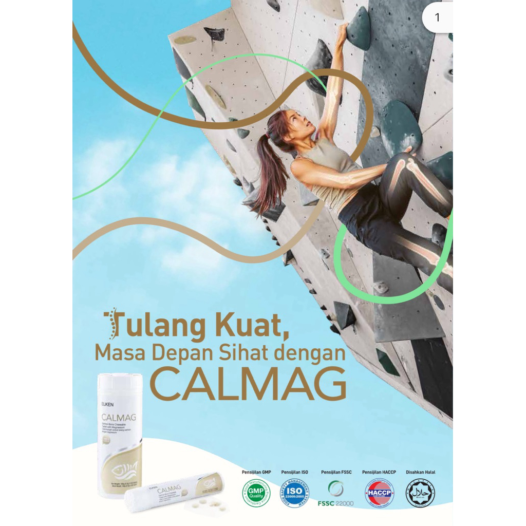 calmag kalsium elken tablet kunyah vanila (600tablet) | Shopee Malaysia