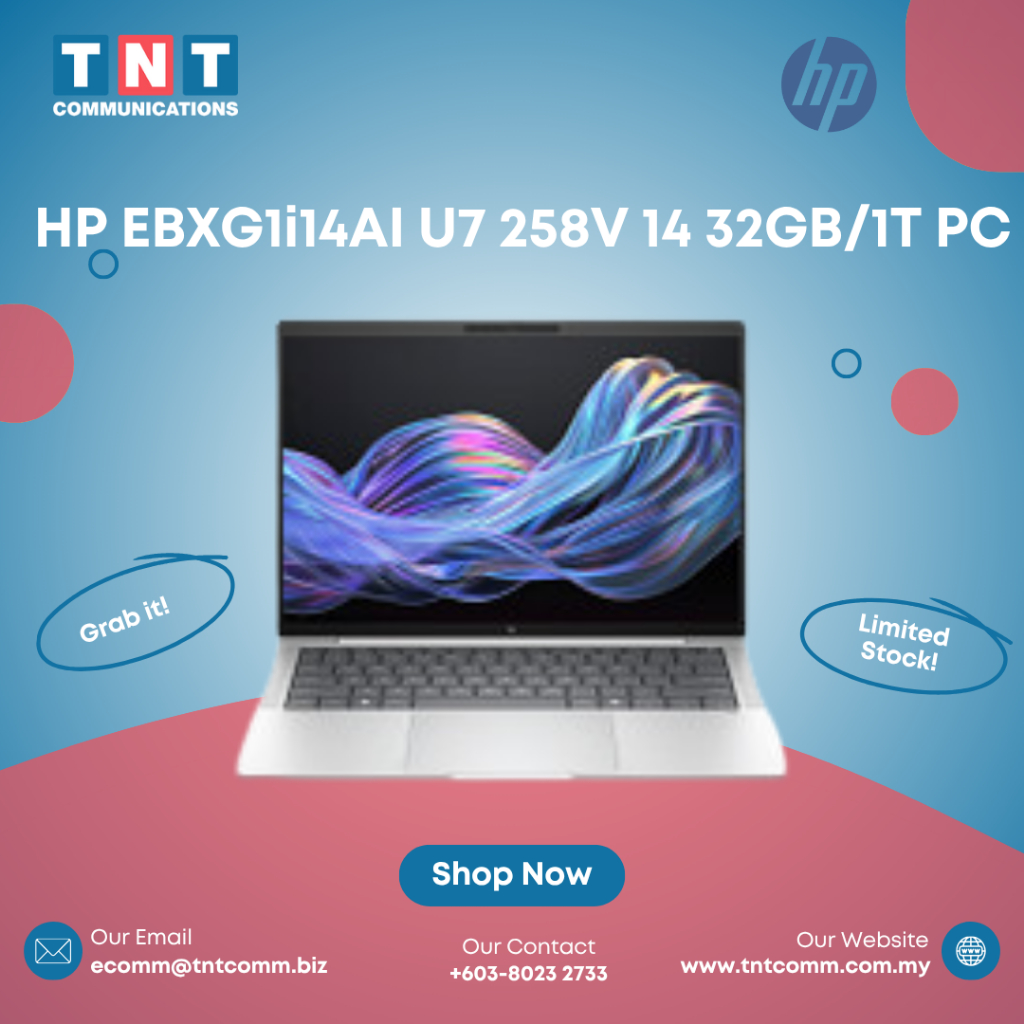 HP EliteBook EBX G1i 14" Notebook AI PC – Intel Core Ultra 7 258V, 32GB ...