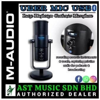 M-Audio Uber Mic USB Large Diaphragm Condenser Microphone | Shopee Malaysia
