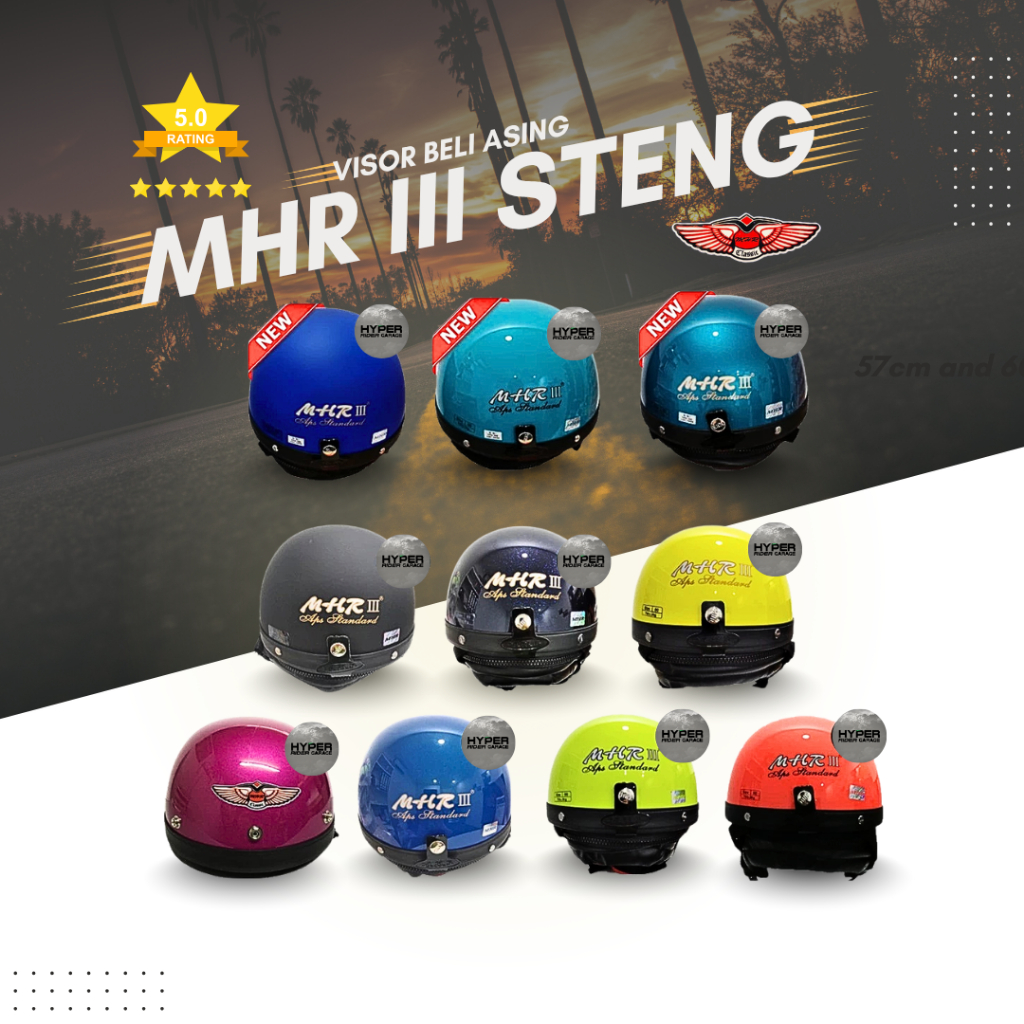 MYRIDER MHR III Half Cut Steng Kura 👍GUARANTEED 100% ORIGINAL👍 ALL ...