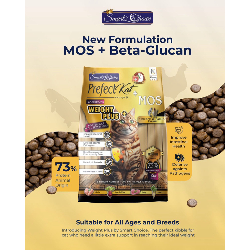 Smartz Choice Prefect Kat Weight Plus+ repack 1kg | Shopee Malaysia