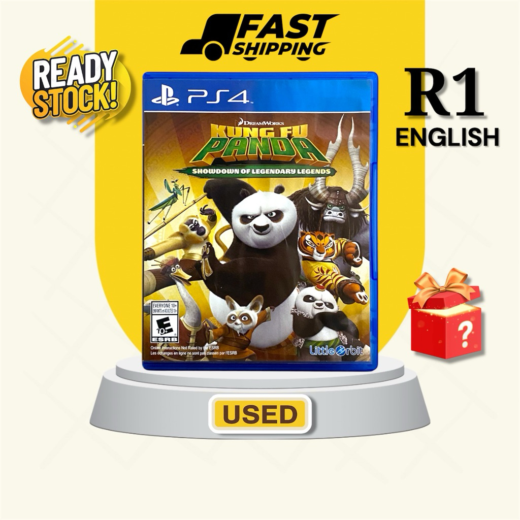 (PS4) Kung Fu Panda Legendary Legends - [R1 ENG] | Shopee Malaysia