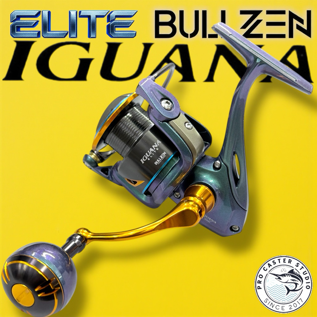 2023 BULLZEN IGUANA ELITE SW SPINNING REEL SALTWATER METAL BODY FISHING ...