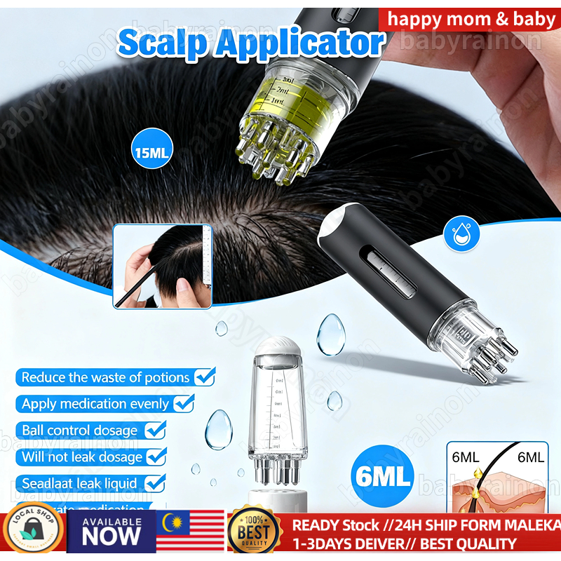 Portable Scalp Applicator Scalp Massage Comb Essential Oil Liquid ...