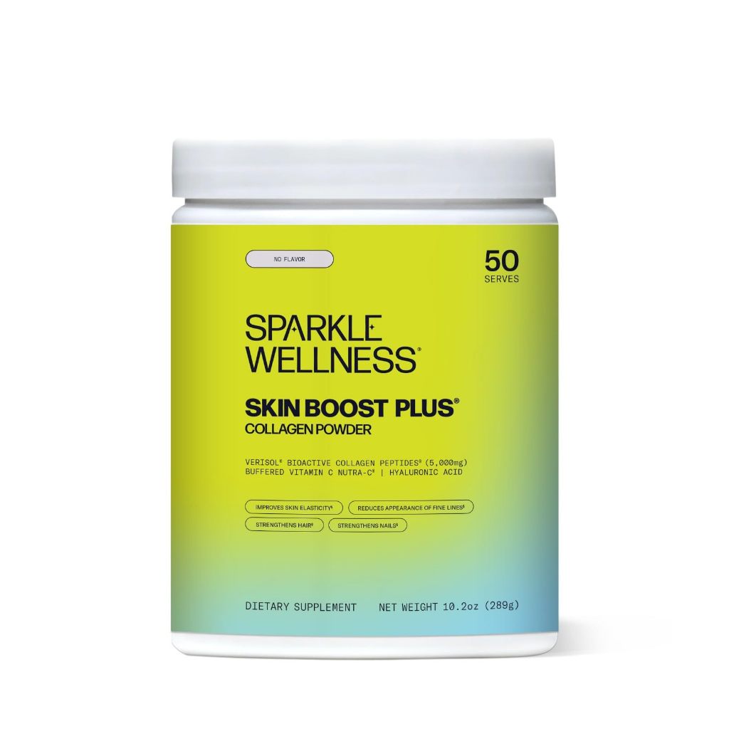 Skin Boost Plus Collagen Powder by Sparkle Wellness - 5,000 mg VERISOL ...