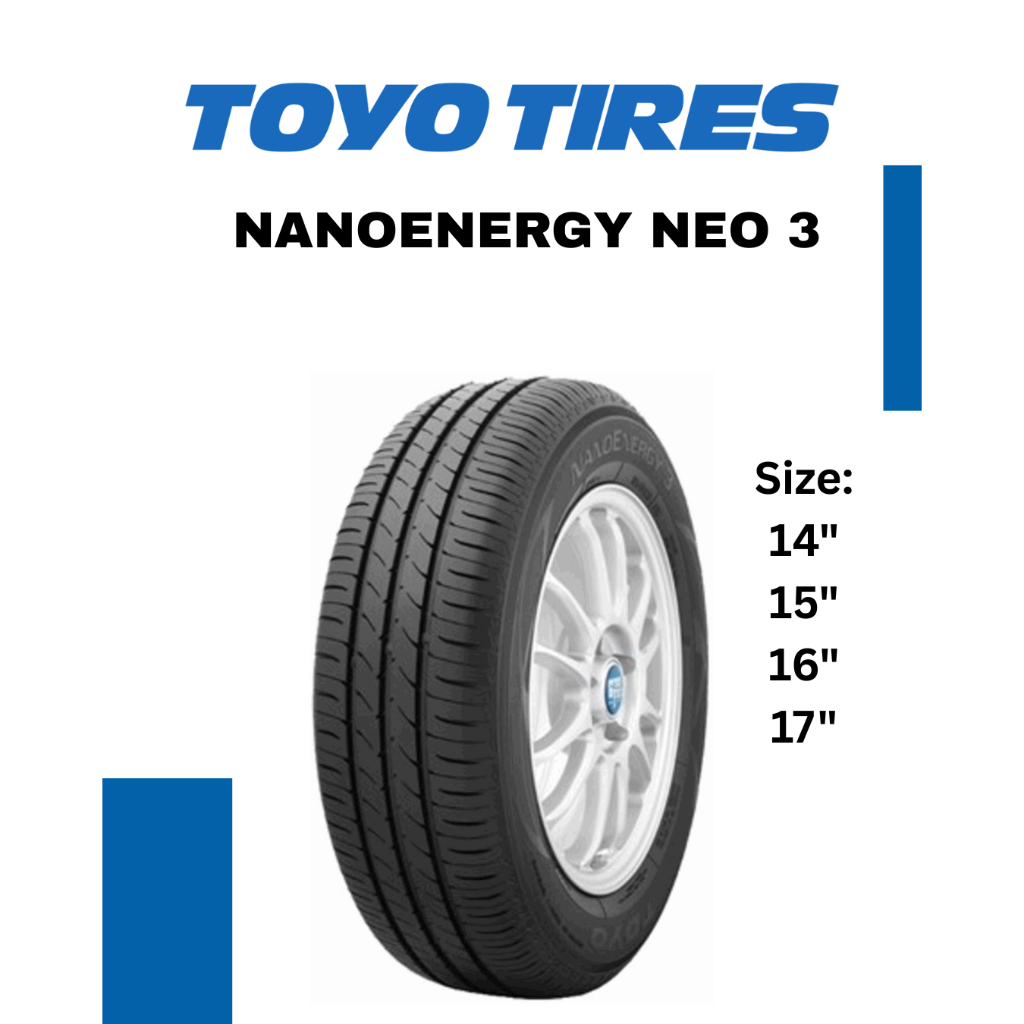 Toyo Tires NEO 3 175/65R14 185/55R15 195/55R15 195/50R15 195/60R15 175 ...