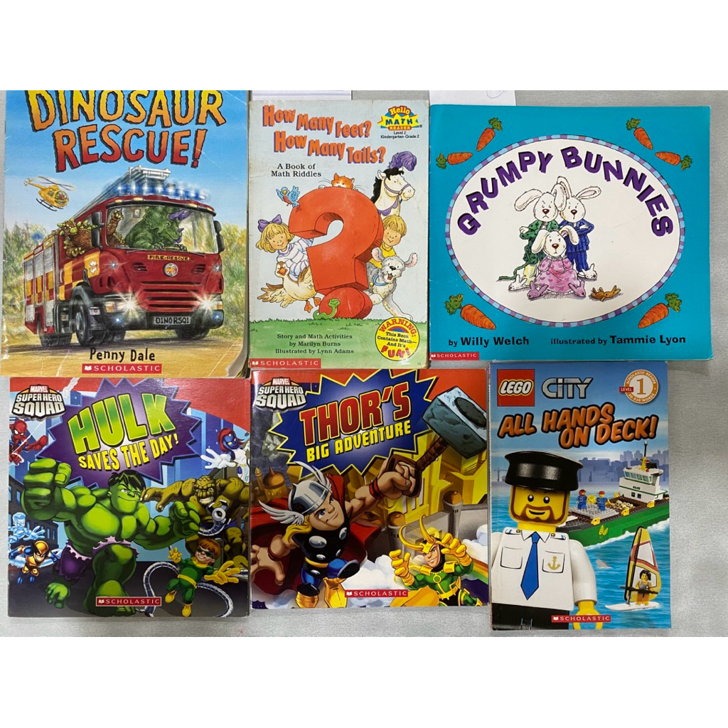 (Used) CC1-B Scholastic / Bookworm Children English Storybooks | Shopee ...