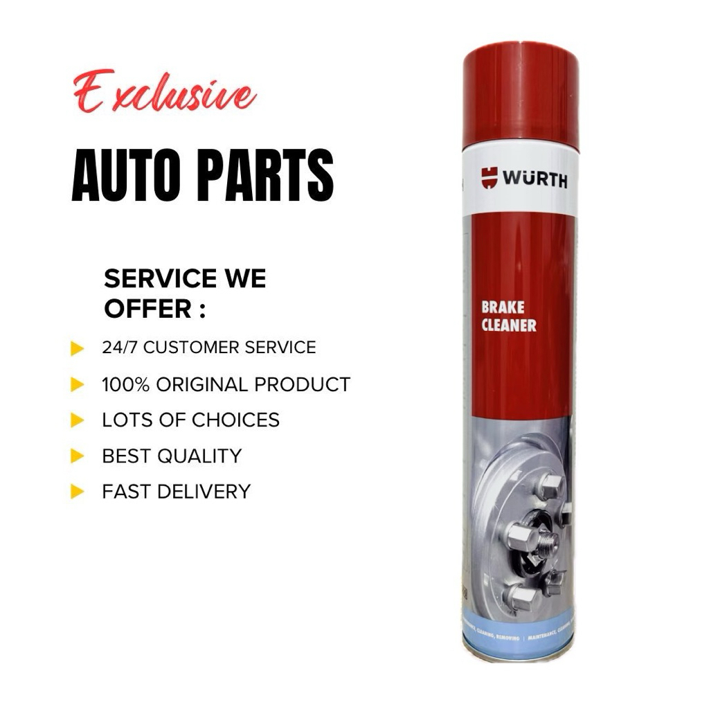 WURTH Brake cleaner 700ml | Shopee Malaysia