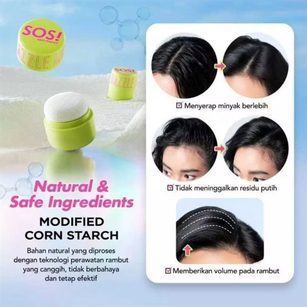 Dazzle me sos hair powder 3.5gr | Shopee Malaysia