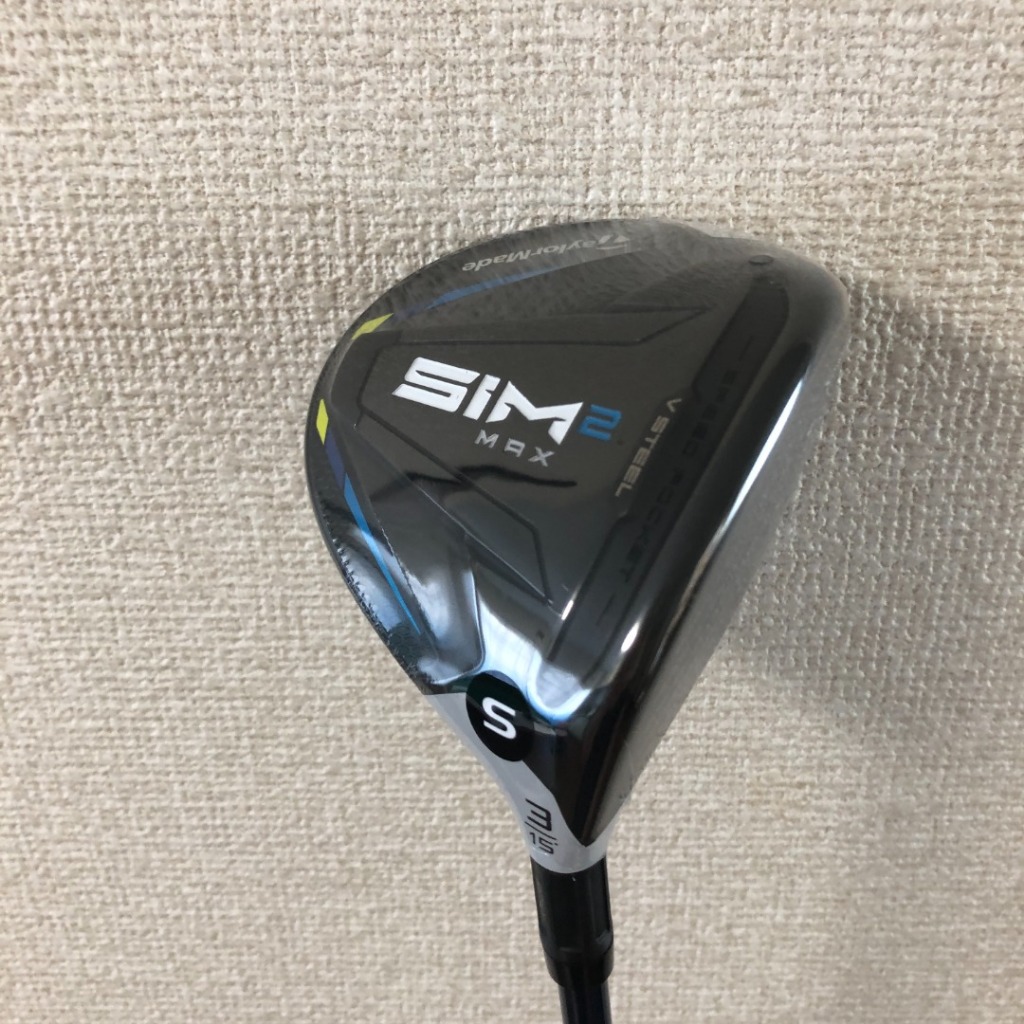 🇯🇵TaylorMade SIM2 MAX Wood 3W with head cover TENSEI BLUE TM50 FlexS ...