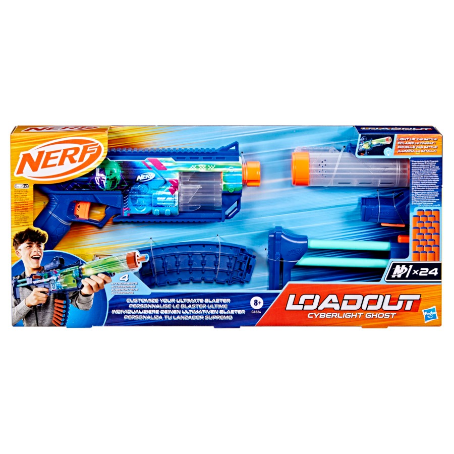 Nerf Loadout Cyberlight Ghost Blaster and N1 Darts | Shopee Malaysia
