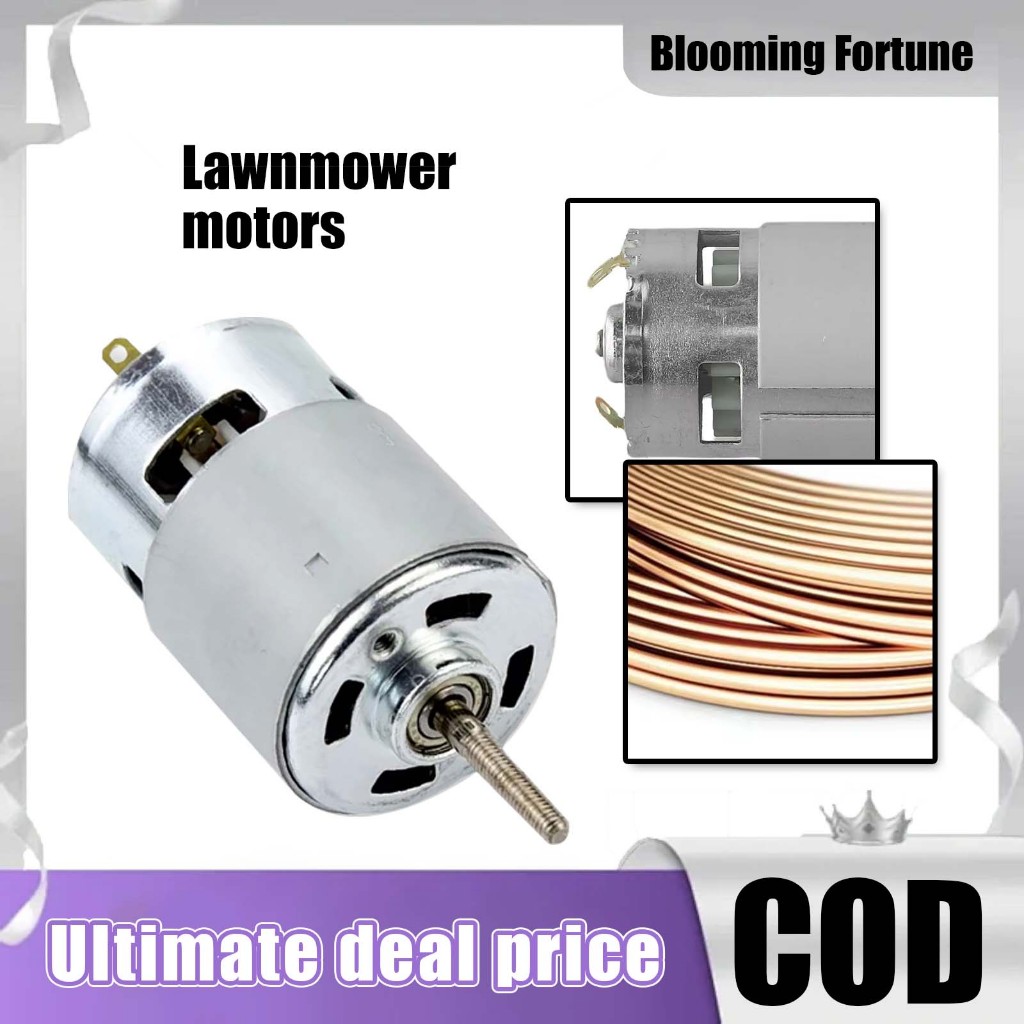 Type 755 mower Rotor, Motor for Weed Trimmer,21V lawn mower motor with ...