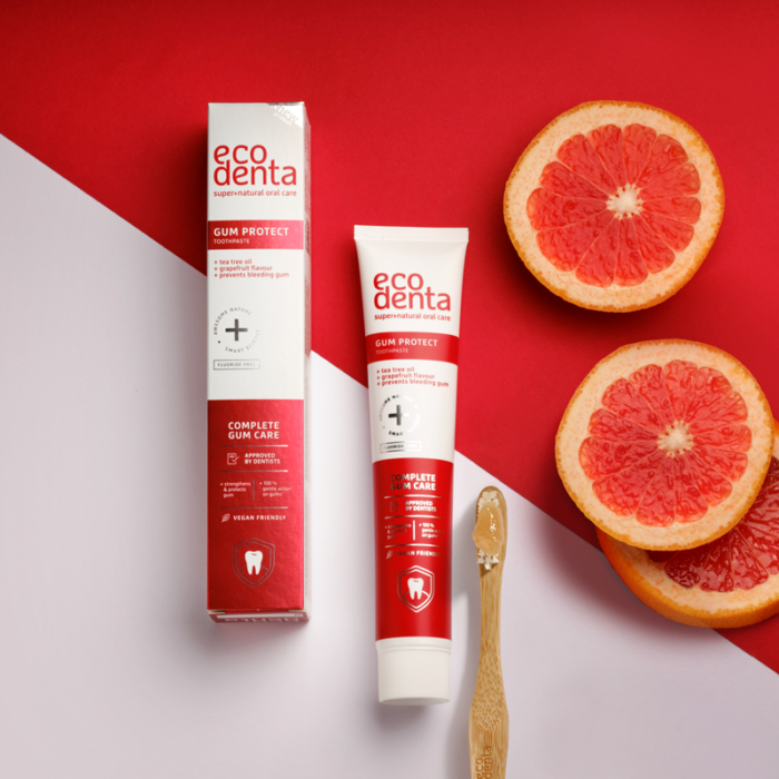 ECODENTA - Gum Protection with Tea Tree Oil Halal Toothpaste 100g (75ml ...
