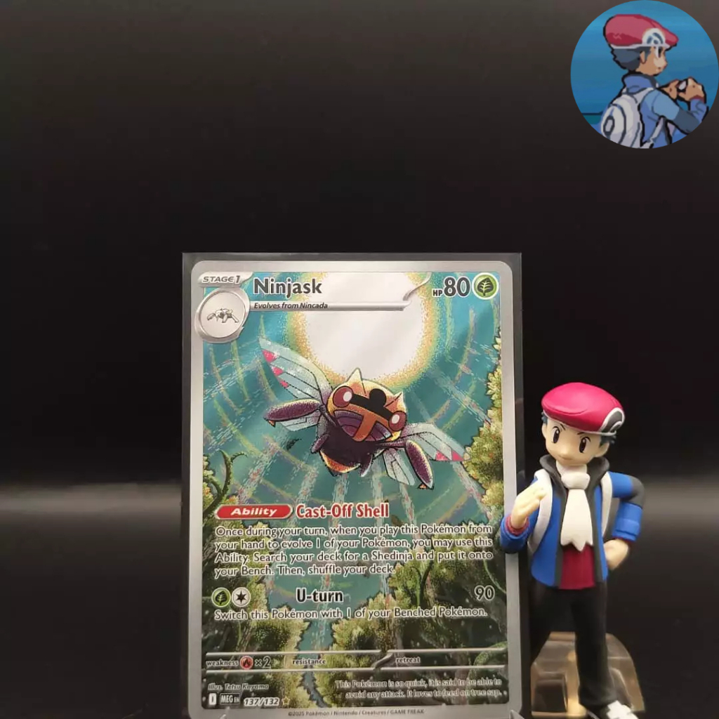 Ninjask - 137/132 - Illustration Rare - Mega Evolution | Shopee Malaysia