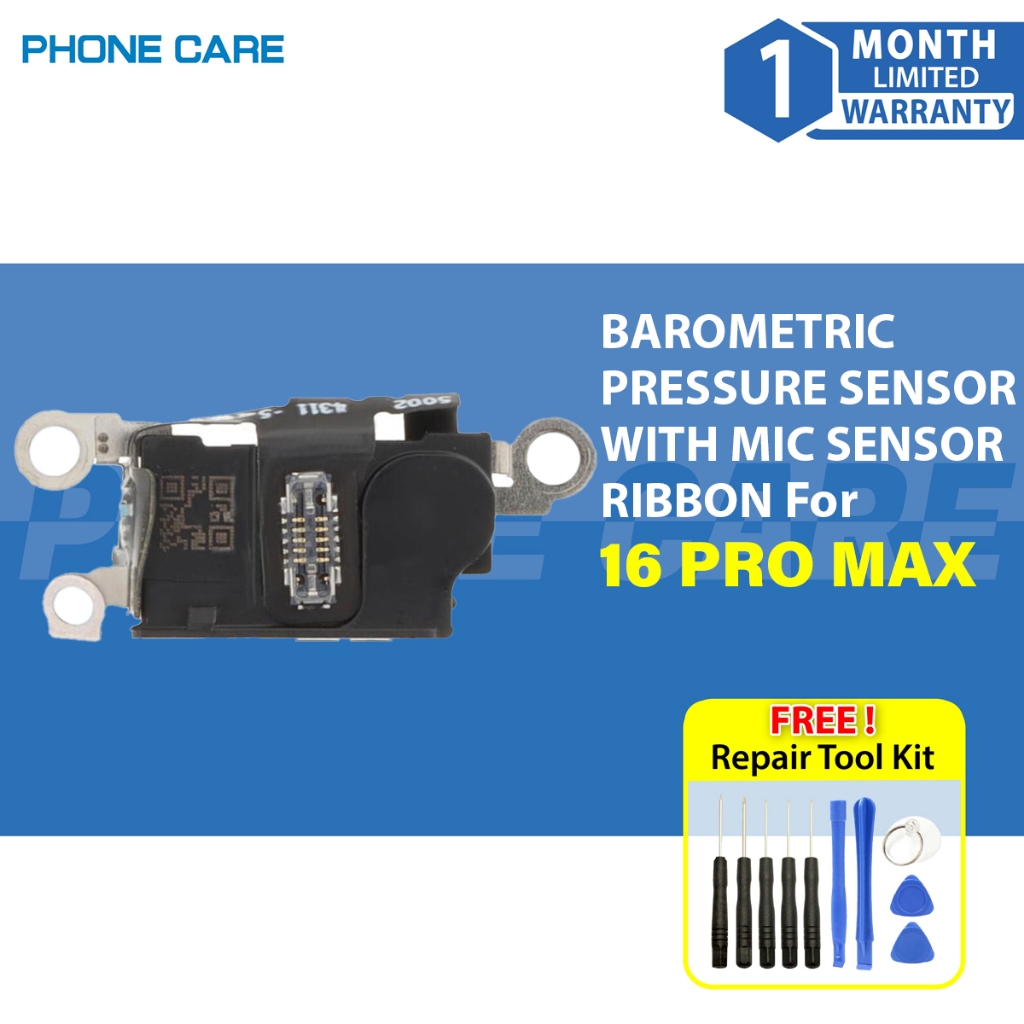 BAROMETRIC PRESSURE SENSOR For IP 16 PRO MAX WITH MIC SENSOR RIBBON ...
