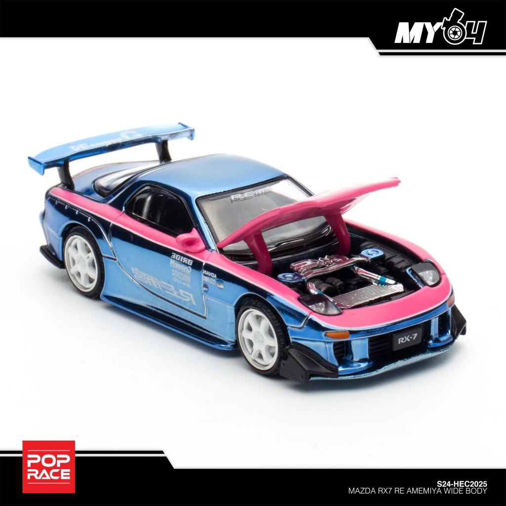 [POP RACE] S24-HEC2025-PR640276 : Mazda RX7 Re Amemiya Wide Body HEC ...