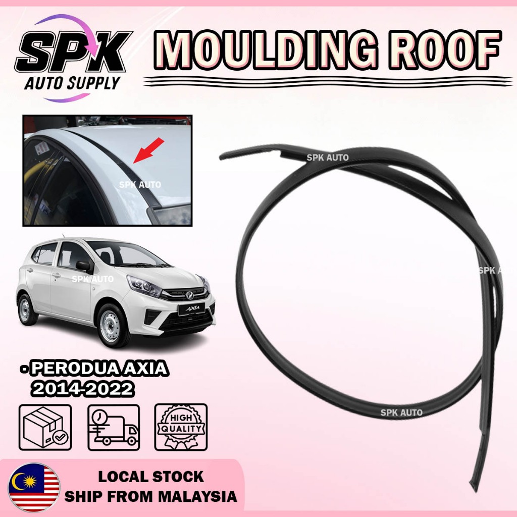 Moulding Roof For Perodua Axia 2014-2022 Lining Rubber Outer Strip ...