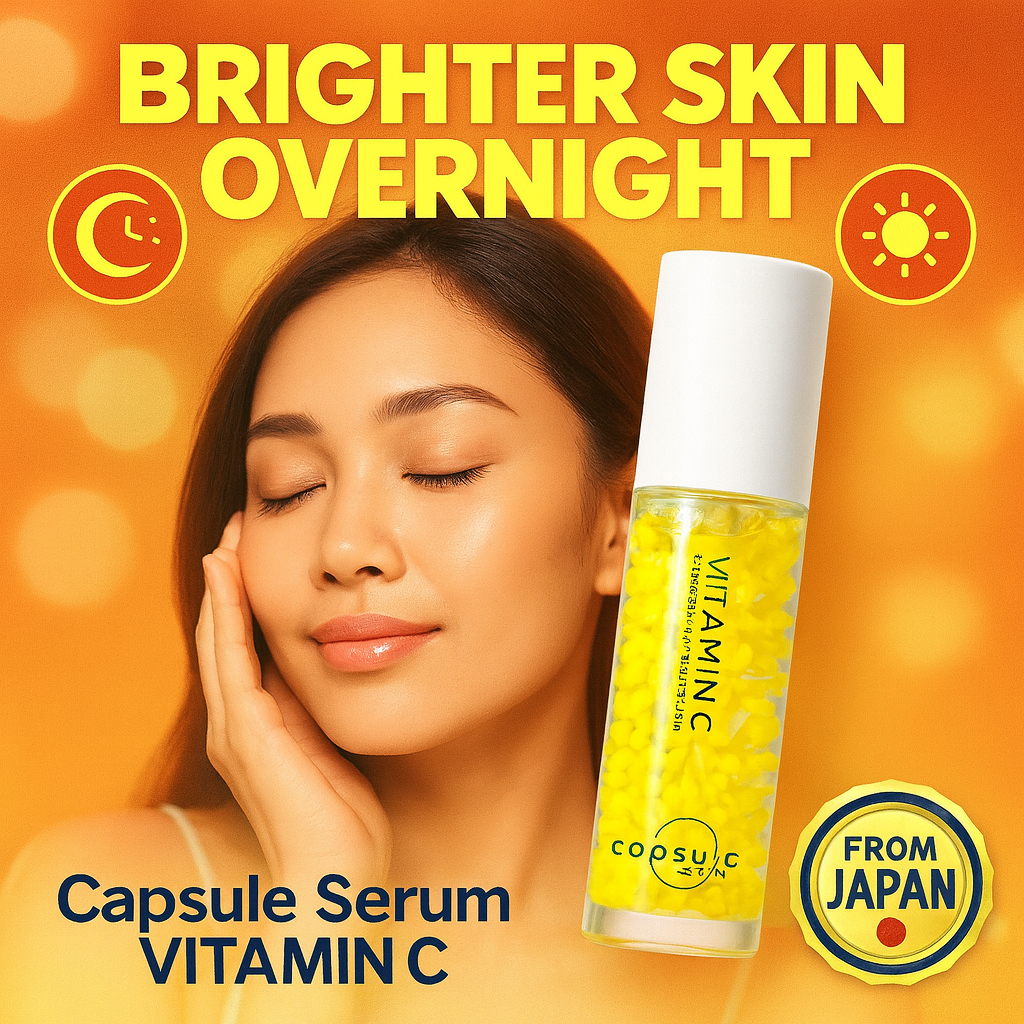Capsule Serum Vitamin C 30mL – Brightening Gel with Niacinamide ...