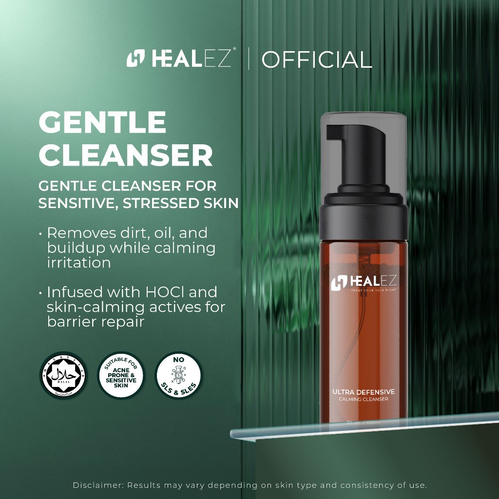 HEALEZ Ultra Defensive Calming Cleanser - Variant Size | Shopee Malaysia