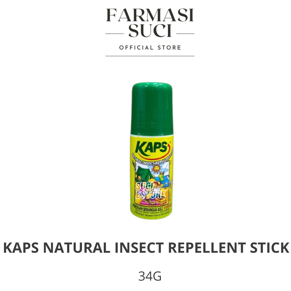 KAPS NATURAL INSECT REPELLENT STICK 34G | Shopee Malaysia
