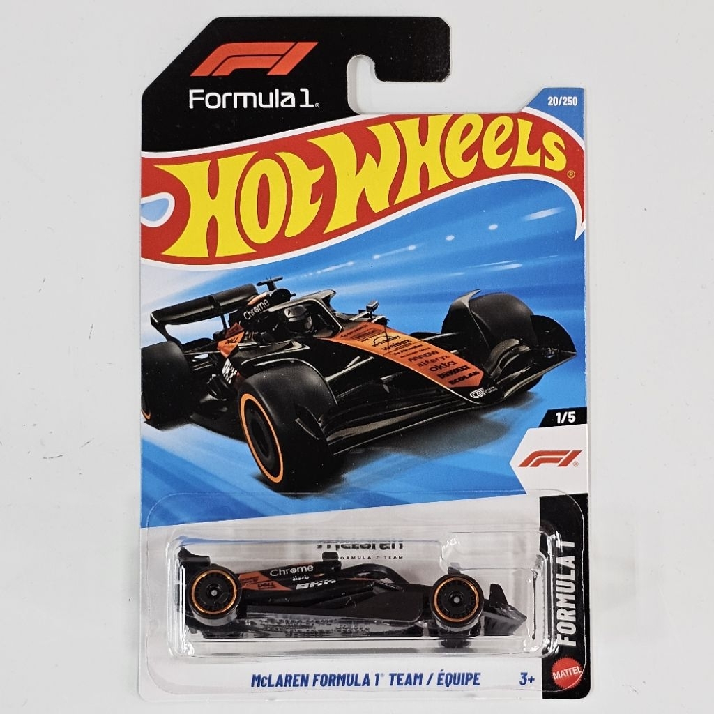 HOT WHEELS MAINLINE COMBO 5PCS MCLAREN FORMULA 1 | Shopee Malaysia