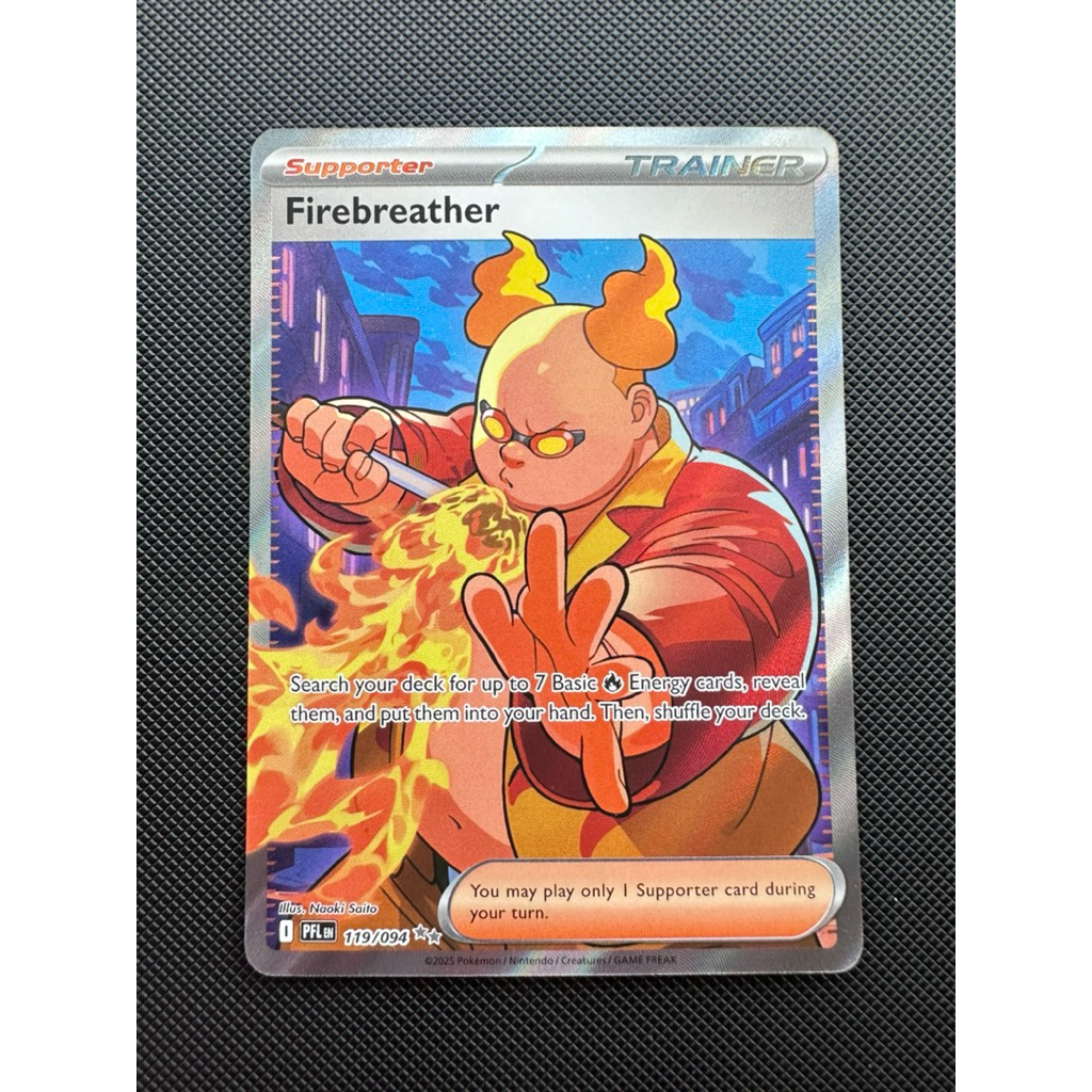 Firebreather - 119/094 - Full Art - Phantasmal Flames - Pokemon Card ...