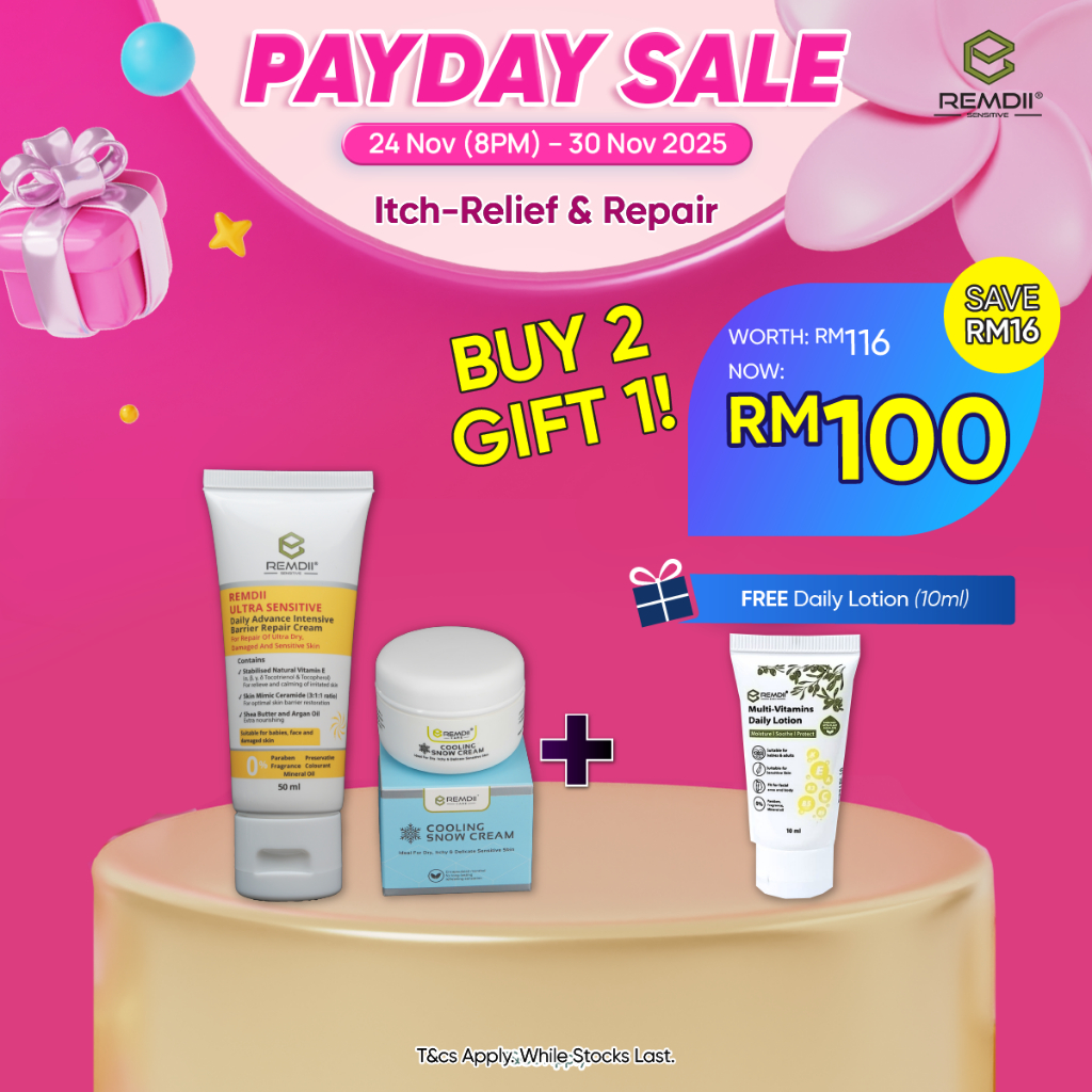 [25.11 EXCLUSIVE] REMDII Itch-Relief & Repair: Cooling Snow (30g ...