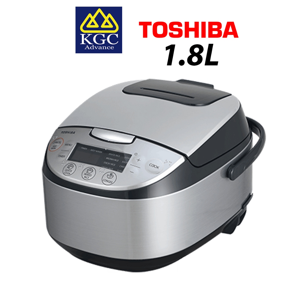 Toshiba 1.8L Digital Rice Cooker RC-18DR1TMY(S) | Shopee Malaysia