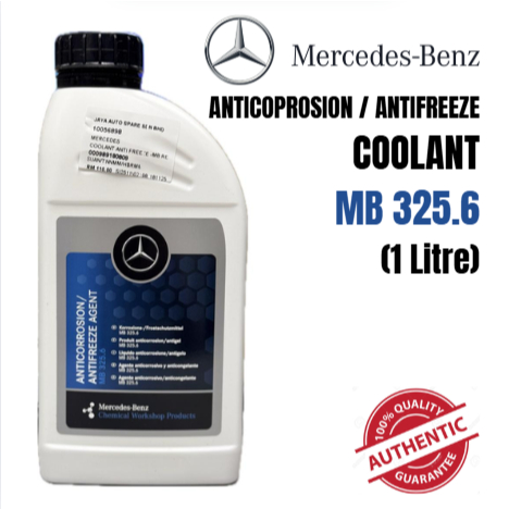 ORIGINAL Mercedes-Benz MB325.6 Coolant 1L – Genuine Antifreeze ...