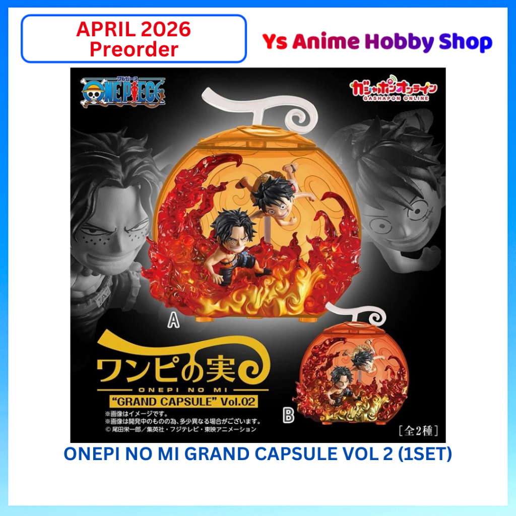 【APRIL 2026 Item Order】 Bandai Onepi no mi grand capsule volume 2 Ace ...