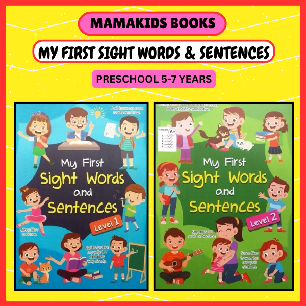 [Mamakids] My First Sight Words and Sentences | Kuasai English | Mudah ...