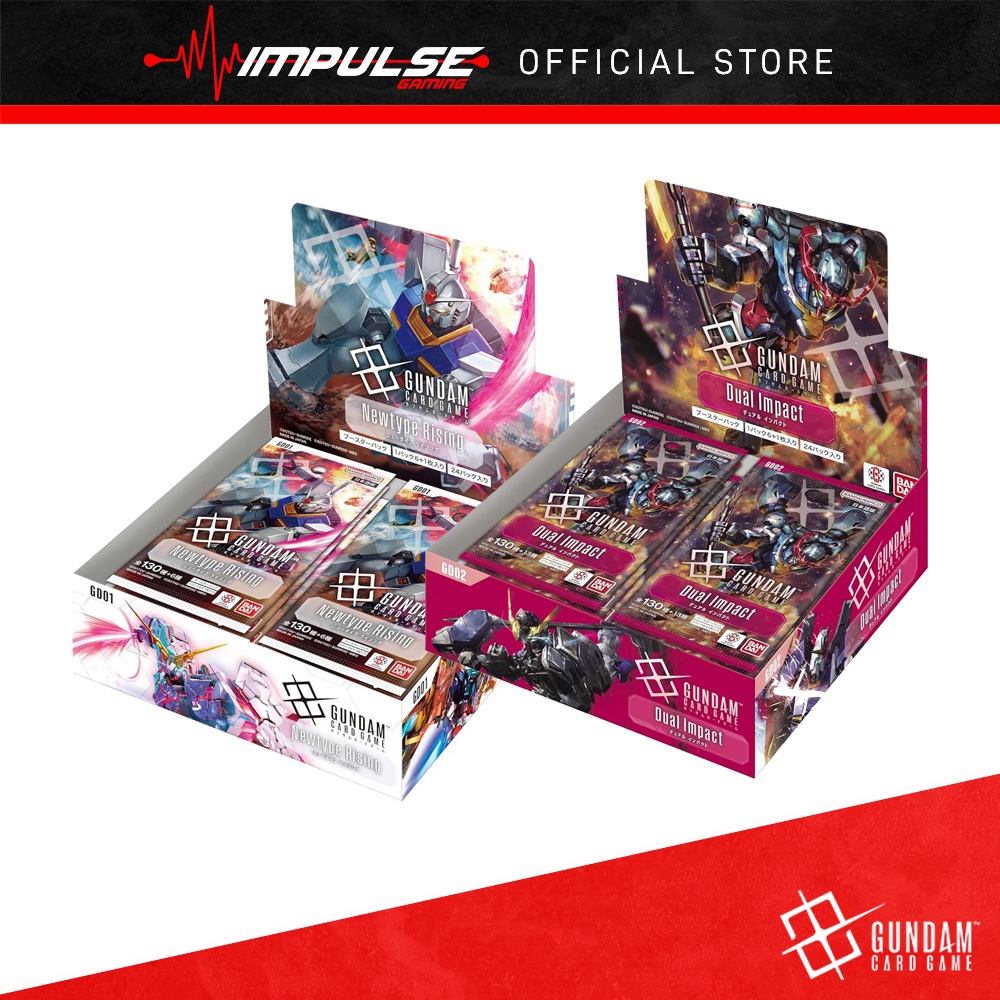 Gundam Card Game TCG / GCG [JAPAN] - GD01 Newtype Rising / GD02 Dual ...