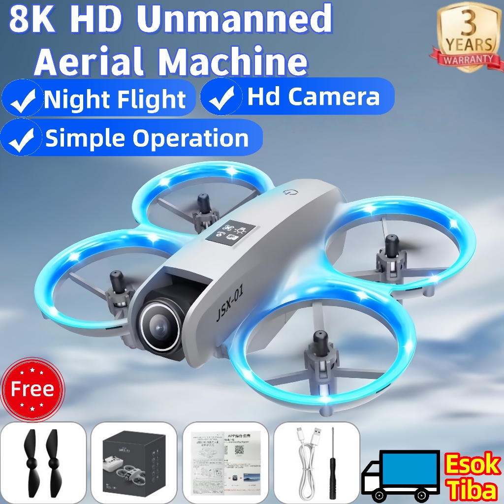 8K HD Dual Camera Drone Foldable Portable WiFi FPV Drones With 8K HD ...