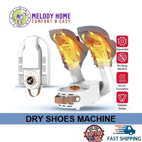 Foldable Shoe Dryer & Deodorizer – Adjustable Hot Air Circulation, Fast ...